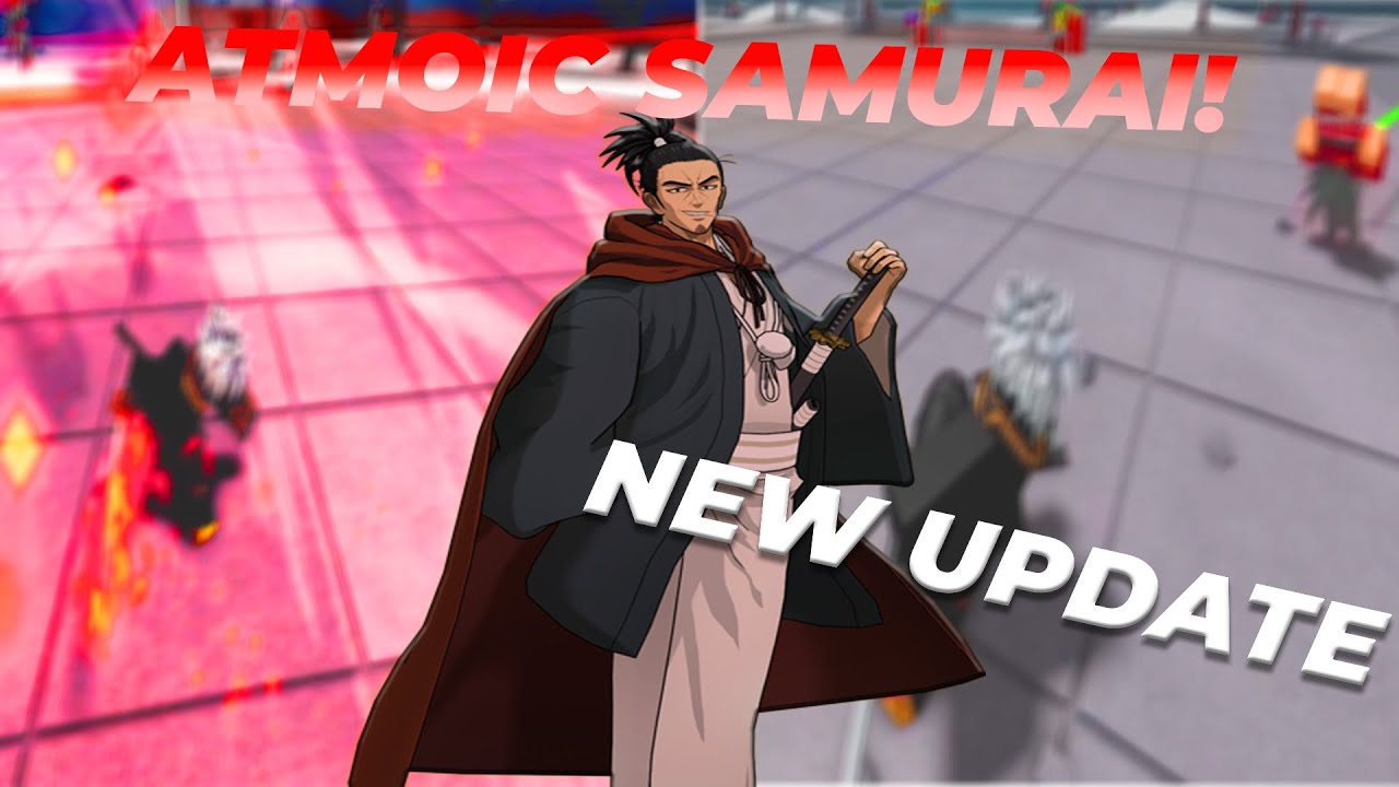 [THE STRONGEST BATTLEGROUNDS] NEW ATOMIC SAMURAI FINISHER AND AWAKENING ...