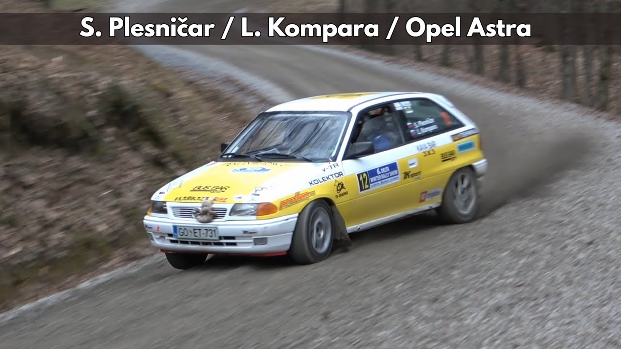 S. Plesničar / L. Kompara / Opel Astra / 6.Delta Winter Rally 2026 ...