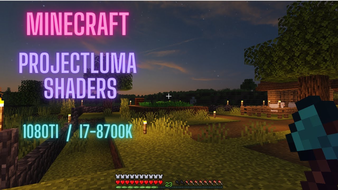 Minecraft & shaders (ProjectLUMA) // 1080 ti / i7-8700k - YouTube