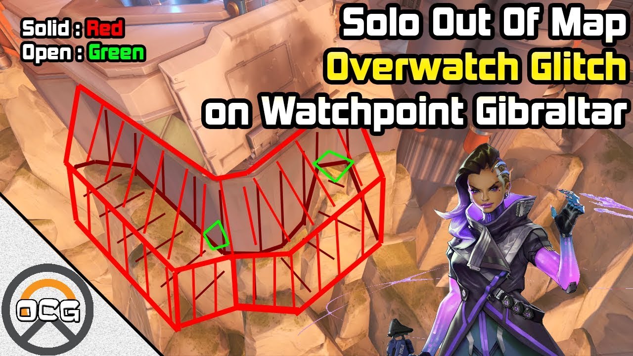 OCG - Solo Out Of Map Overwatch Glitch on Watchpoint Gibraltar - YouTube