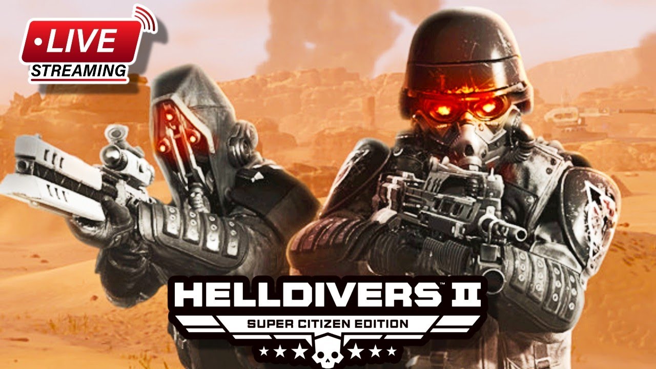 ILLUMINATE ERADICATION WITH TAZ LIVE!!! #helldivers2 #helldivers2gameplay #helldivers - YouTube