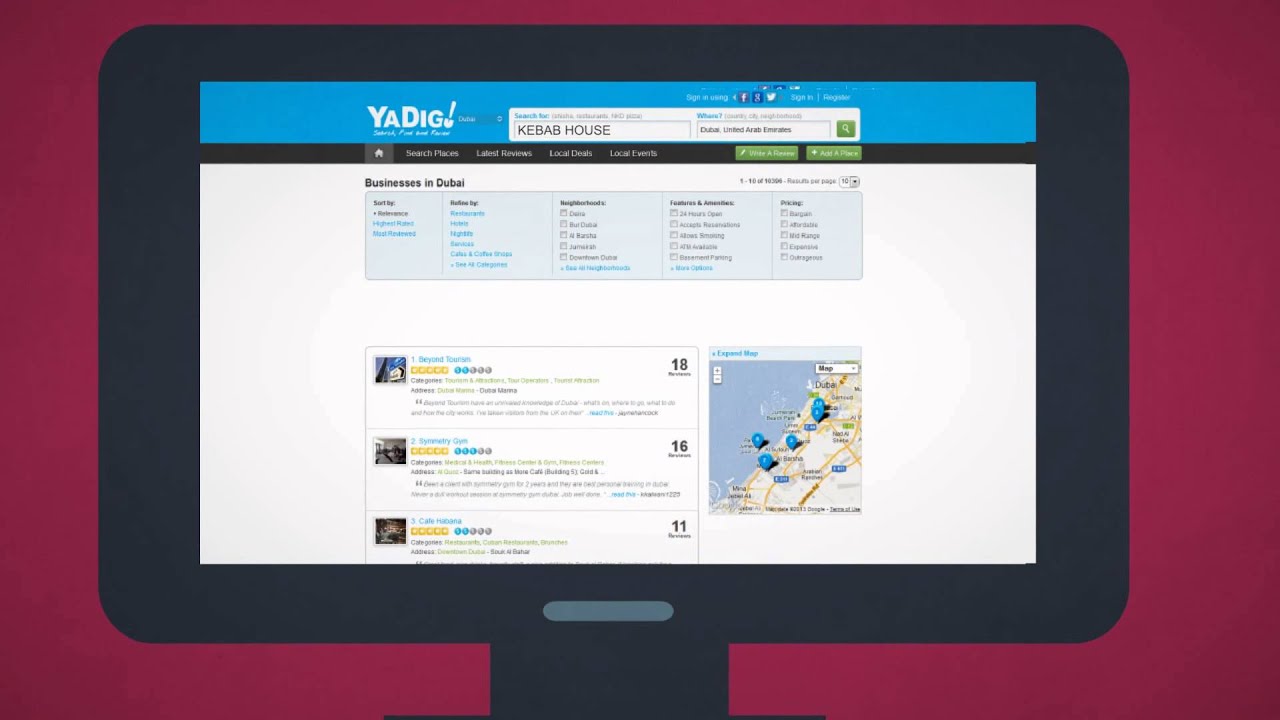 YaDig.com - Search, Find and Review your Local Businesses! - YouTube
