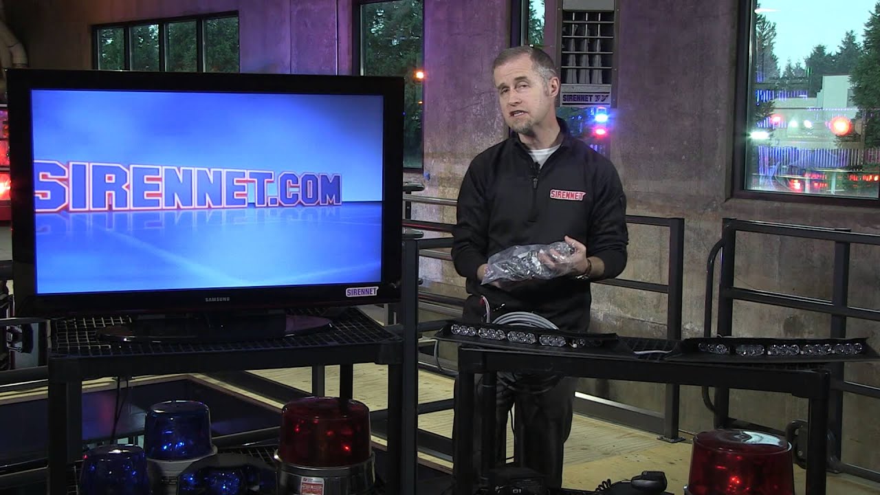 Code 3 SuperVisor U Interior Lightbar - YouTube