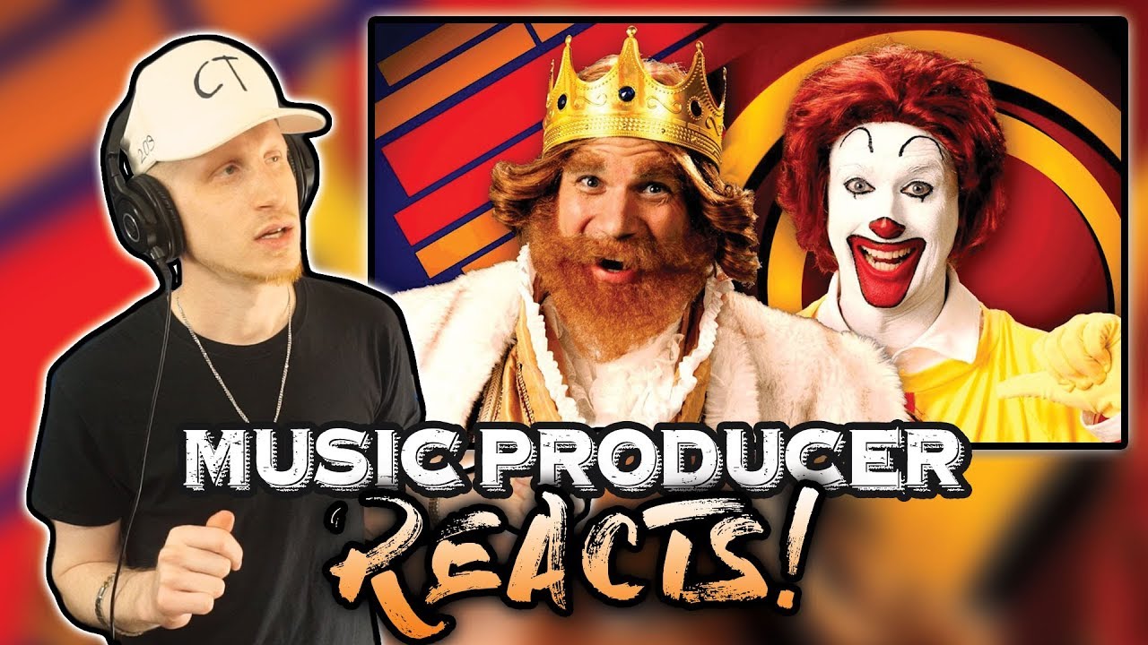Music Producer Reacts to Ronald McDonald vs The Burger King (Epic Rap ...