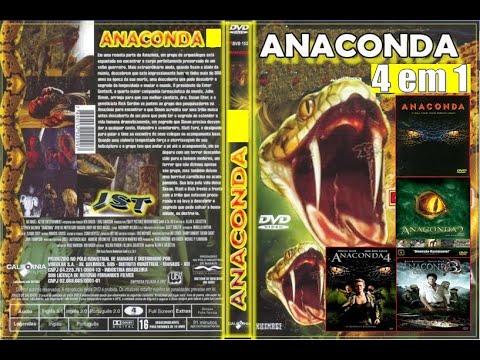 🪱MENU-DVD Coleção Anaconda 4 em 1 #menudvdterror5em1 #menudvdterror4em1 ...