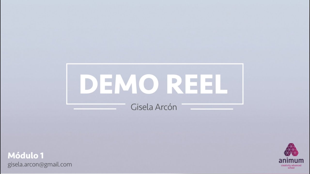 Animum Módulo 1 | 3D Animation Demo Reel - YouTube