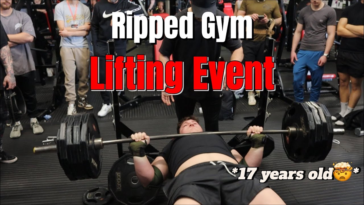 Ripped Gym Legacy Lifting Event - YouTube