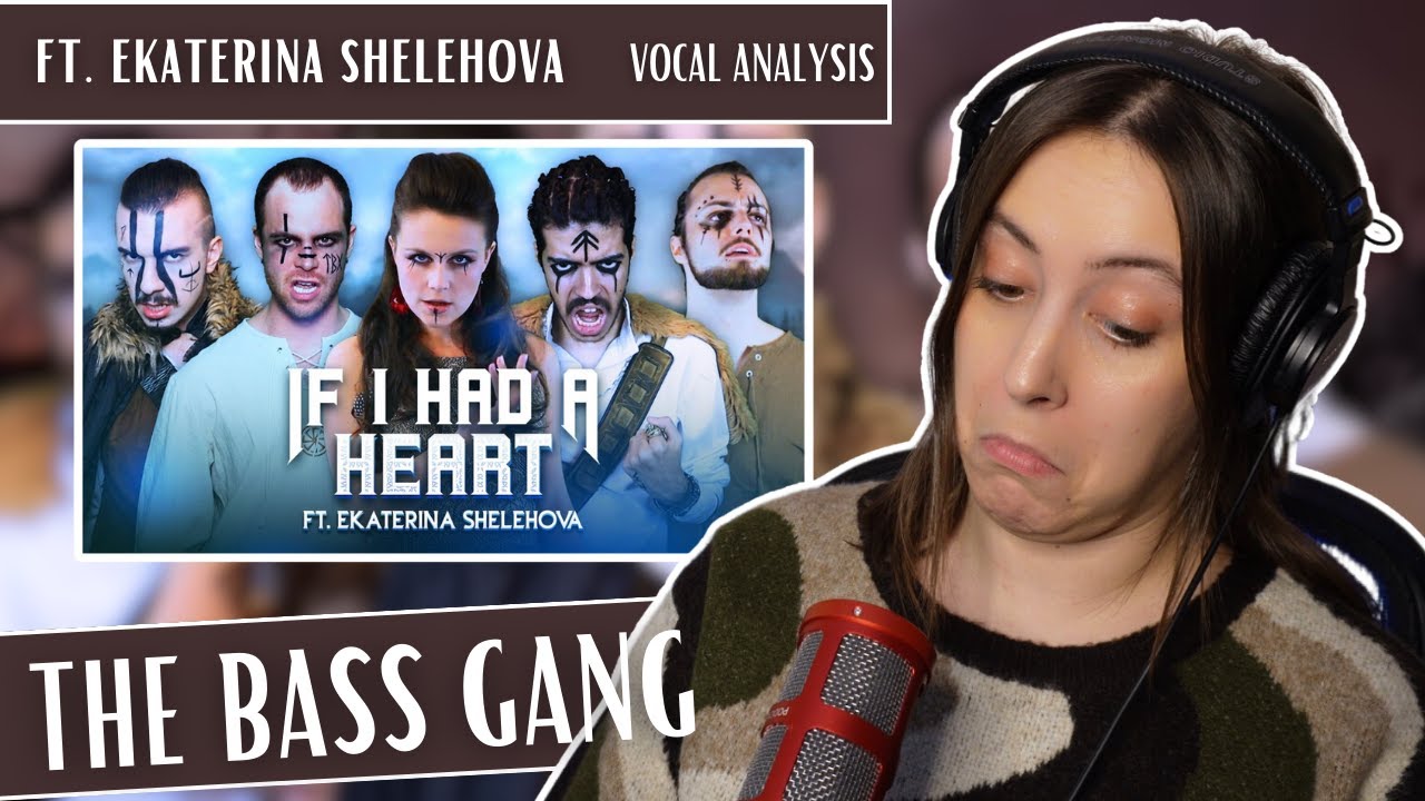 THE BASS GANG - If I Had A Heart (Vikings) | Vocal Coach Reaction ...