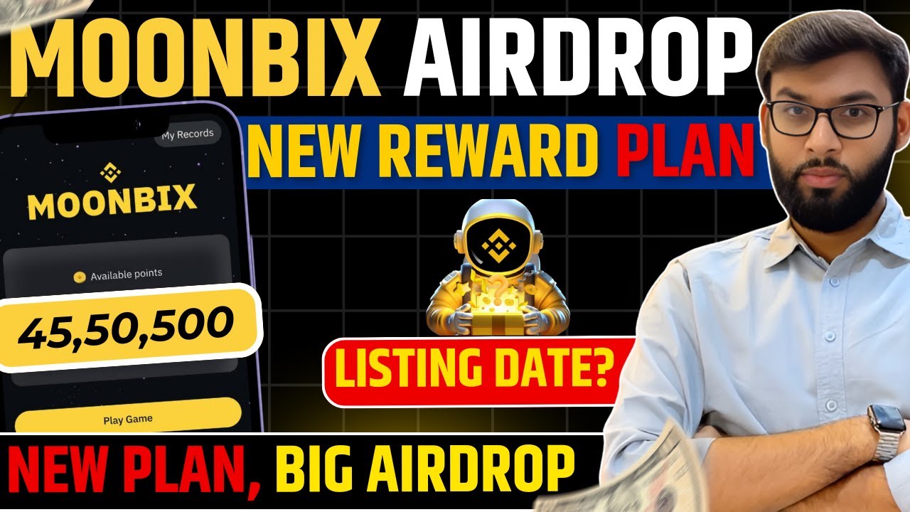 Good News Moonbix Airdrop Ab Milega | Moonbix Airdrop | MoonBix Listing ...