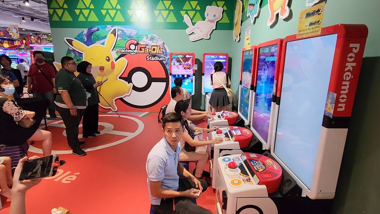 Pokémon Ga-Olé Stadium Arcade Grand Opening | Molly Fantasy Kuala ...