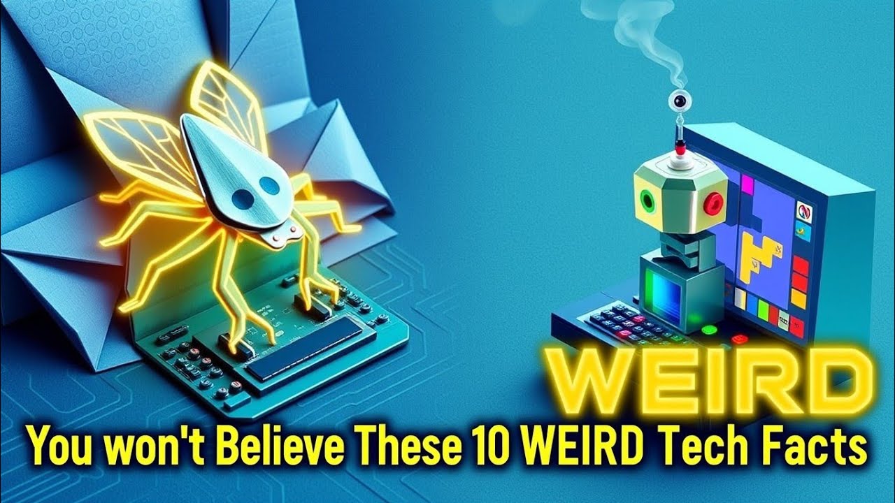 You Won't Believe These 10 WEIRD Tech Facts! - YouTube