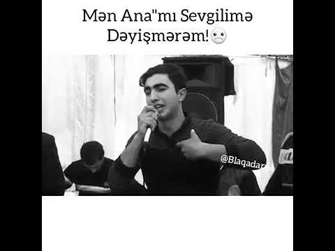 Men anami sevgilime deyismerem 😢