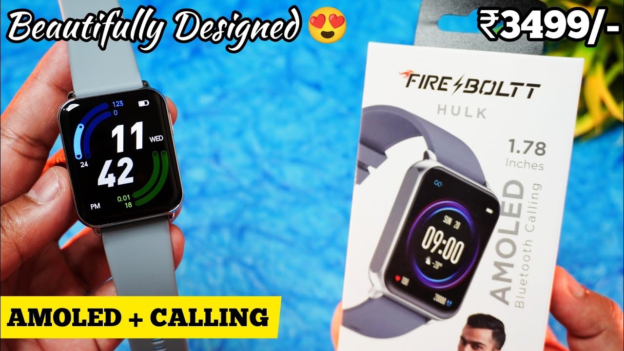 Fire Boltt Hulk Smartwatch Unboxing & Review - Best Calling Smartwatch ...
