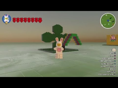 Lego Worlds Episode 202 How To Build A Four Leaf Clover Playset - YouTube