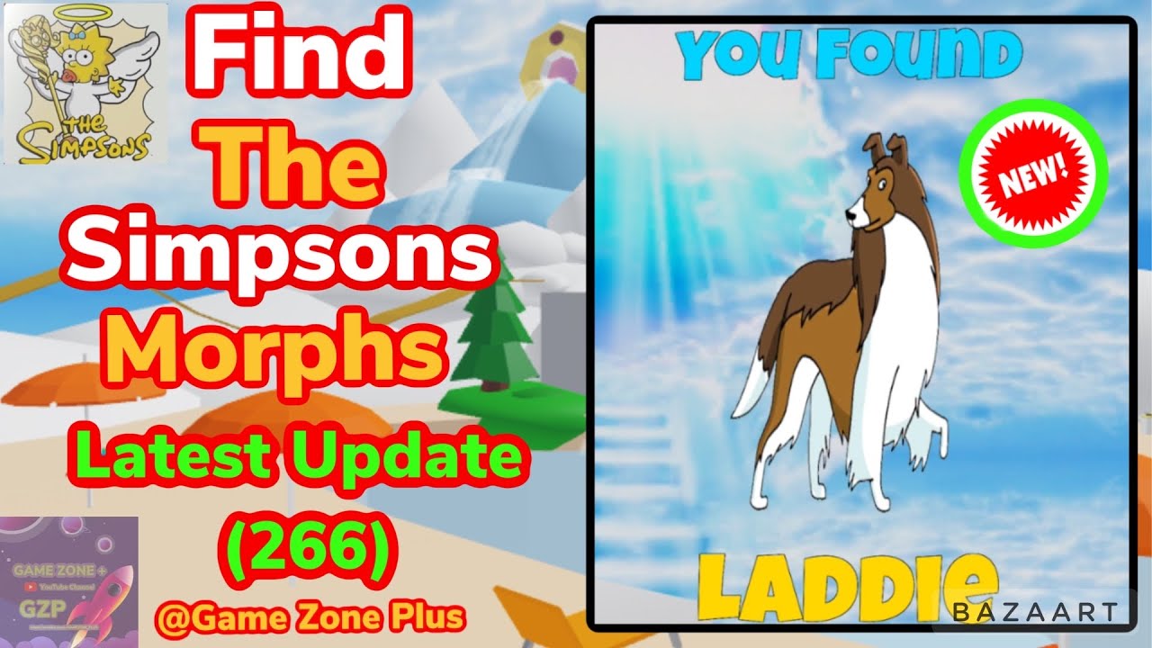 Get Laddie Morph in Find the Simpsons morphs Game UPDATE 266 # ...