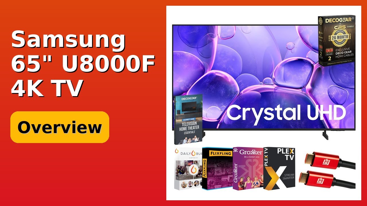 REVIEW (2026): Samsung 65" U8000F 4K TV. Features. - YouTube