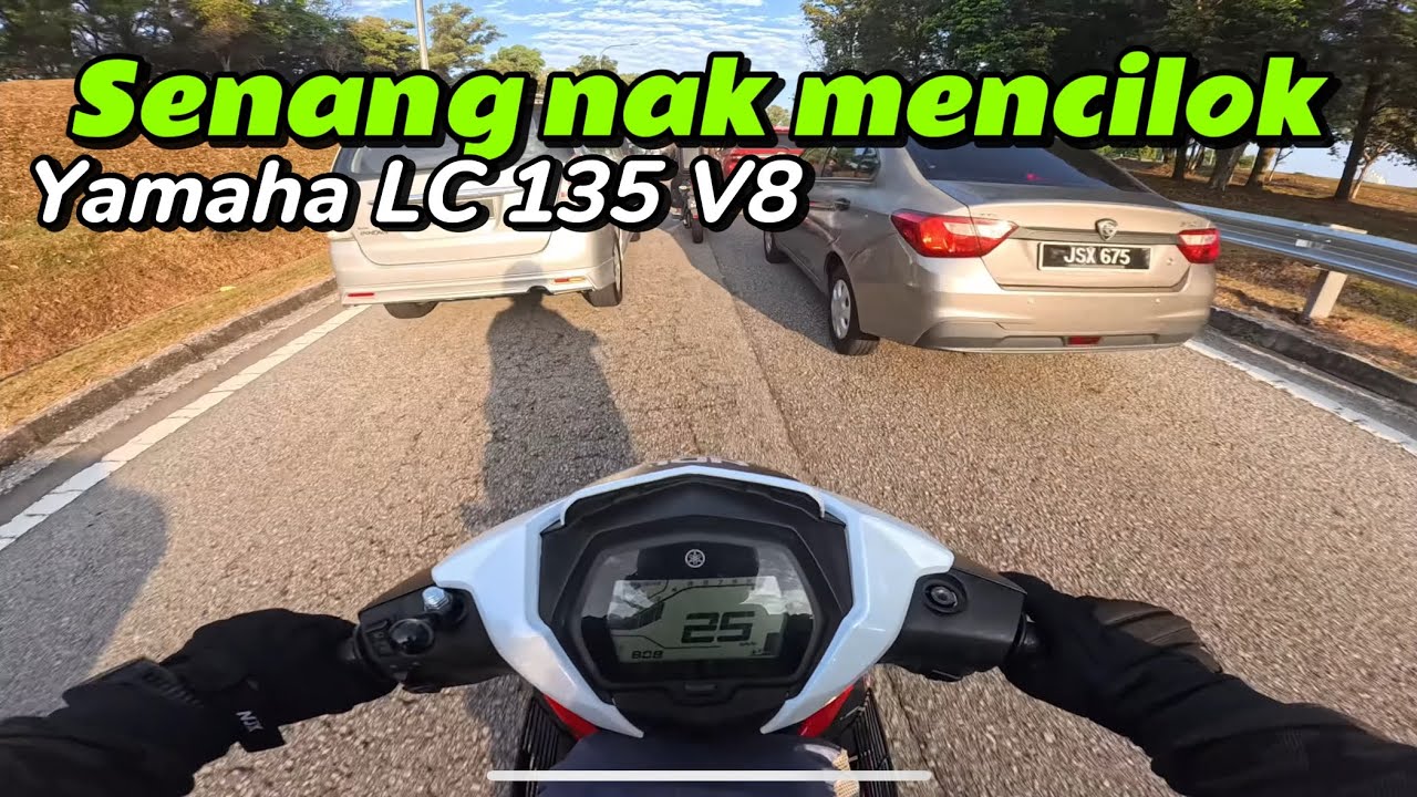 LC v8 sangat lincah | Yamaha LC 135 V8 | Daily Ride - YouTube