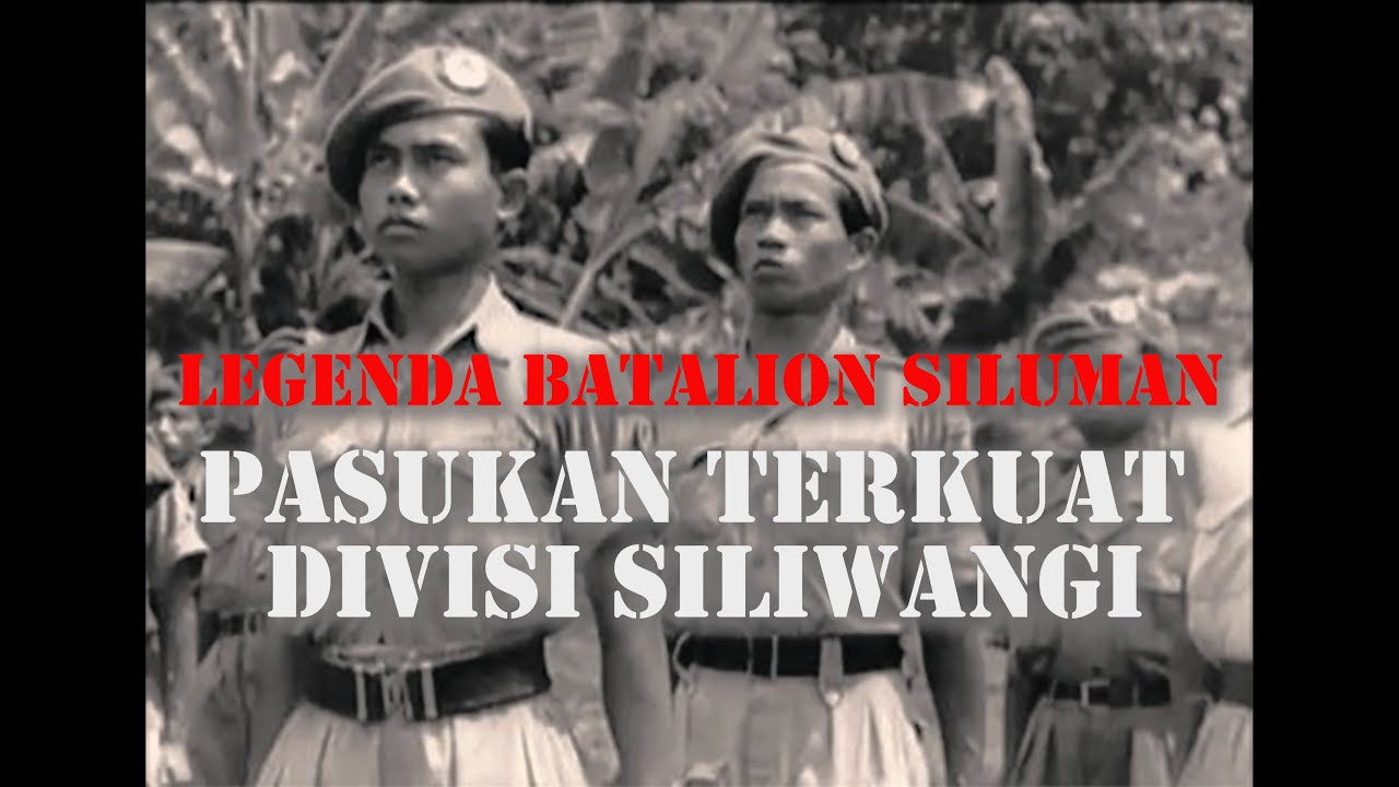 BATALION SILUMAN MERAH A3W DIVISI SILIWANGI - YouTube