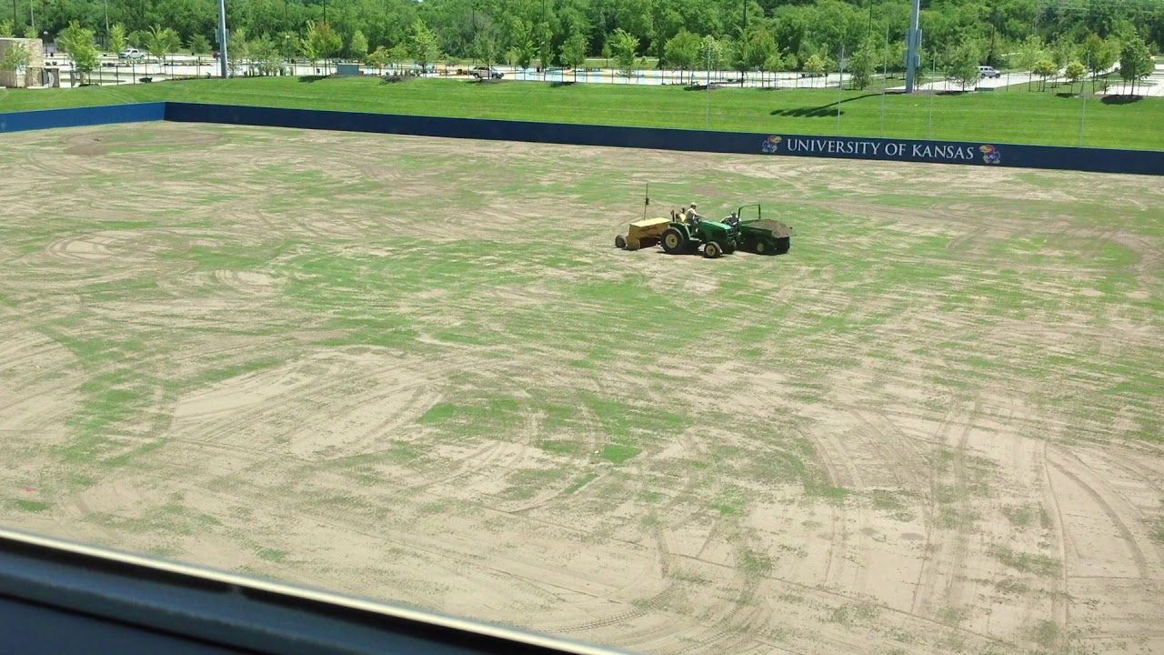 Midwest Laser Leveling soccer/football 1 - YouTube