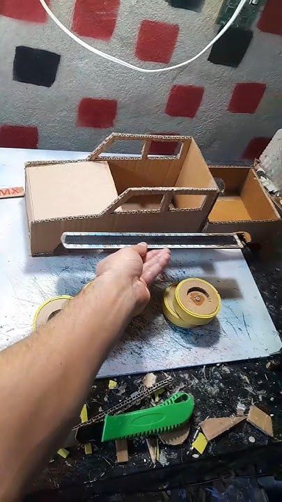 make car with cardboard | smart car with Arduino - YouTube