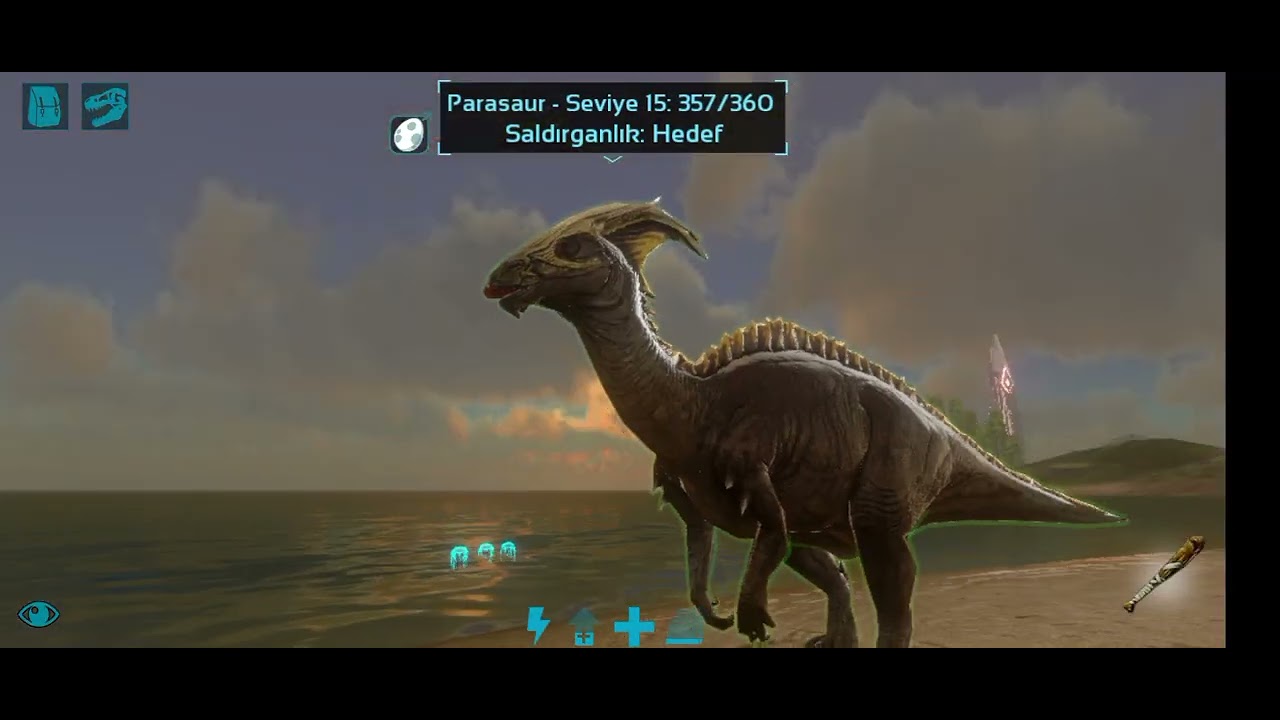 ARK Bölüm 4 Parasaur yakaladım 2 tane - YouTube