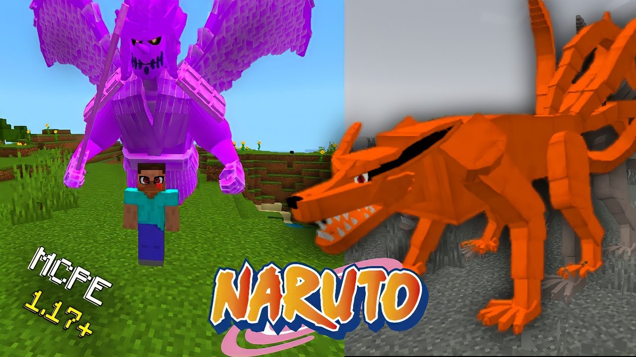 Naruto Jedy V5 Addon/Mod - Minecraft PE ( 1.17+ ) - YouTube