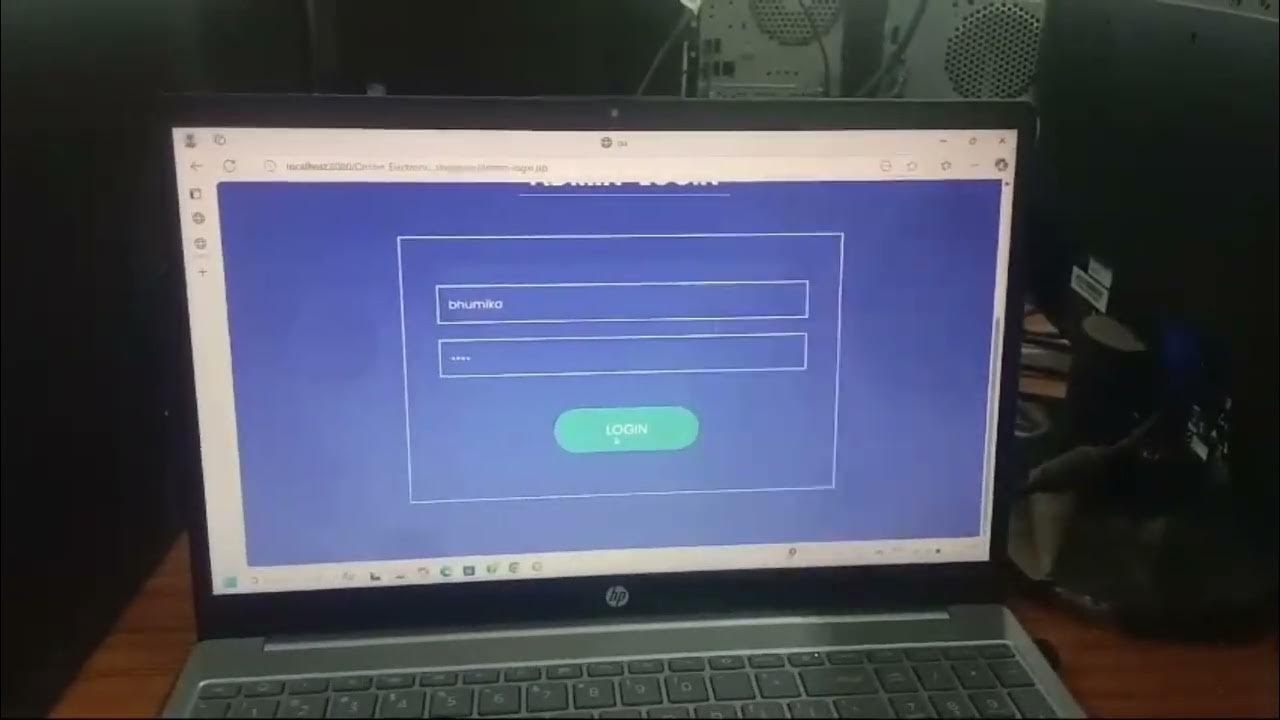 Electronic Shop management system Project - YouTube