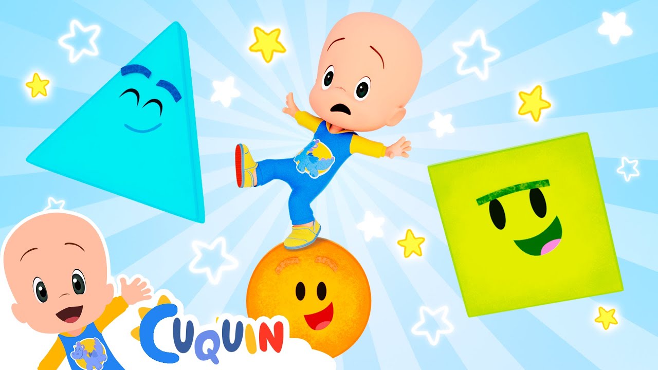 The Shapes Song: learn the shapes 🔺| videos & cartoons for babies - YouTube