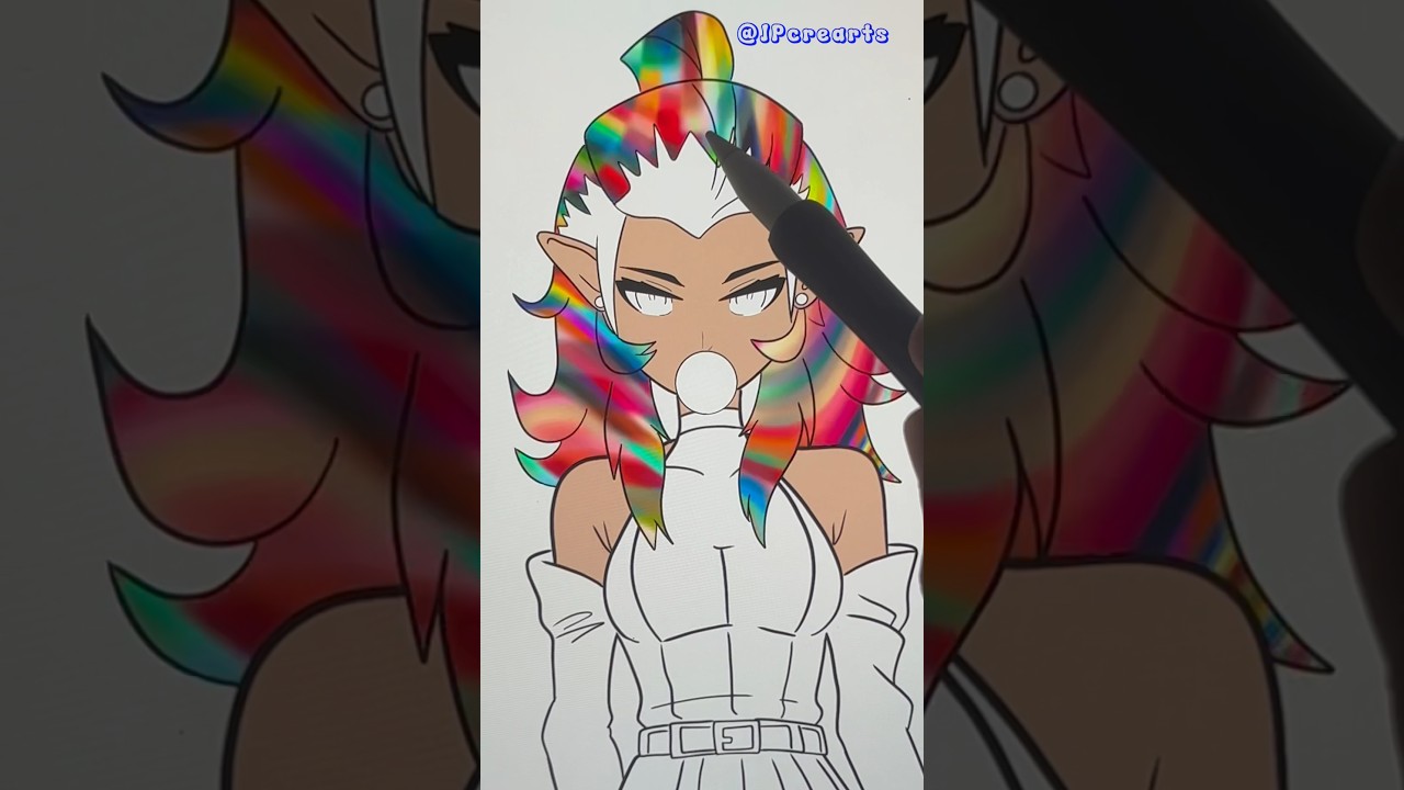 Color Picker Challenge! ️🌈 #guessthecolor #artchallenge #drawing #oc # ...