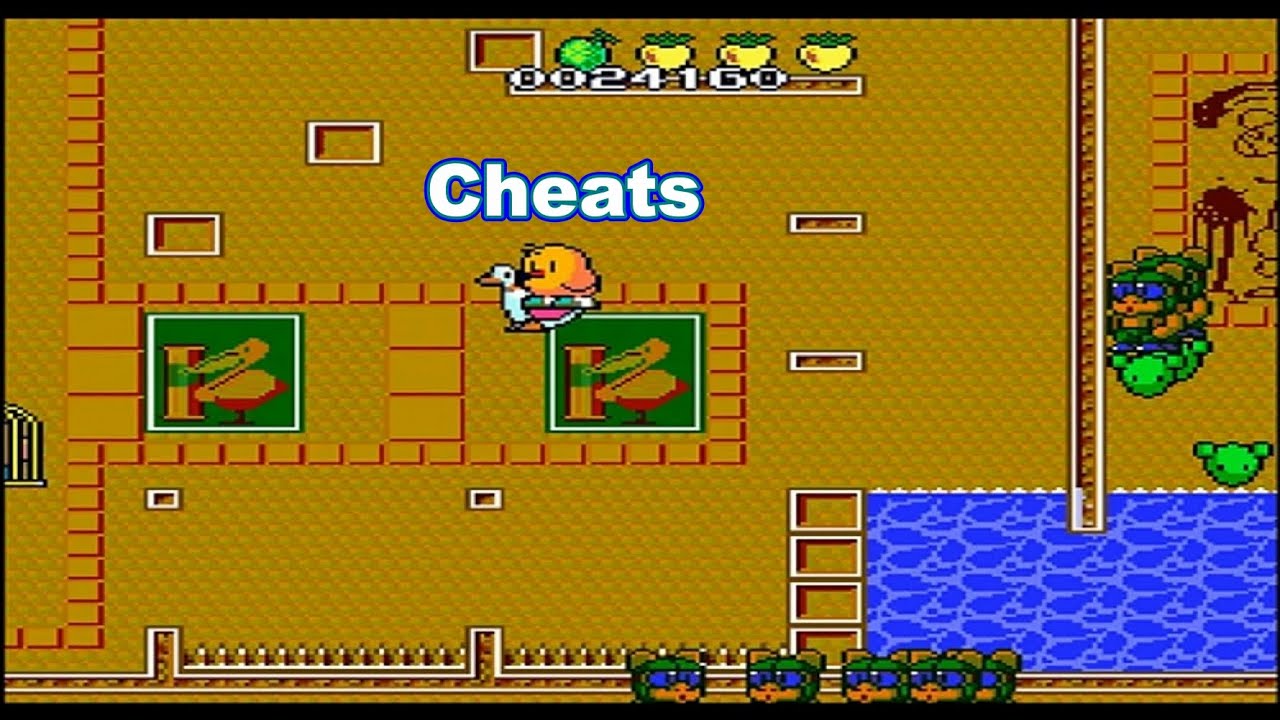 The New Zealand Story Game Genie (PC Engine) - YouTube