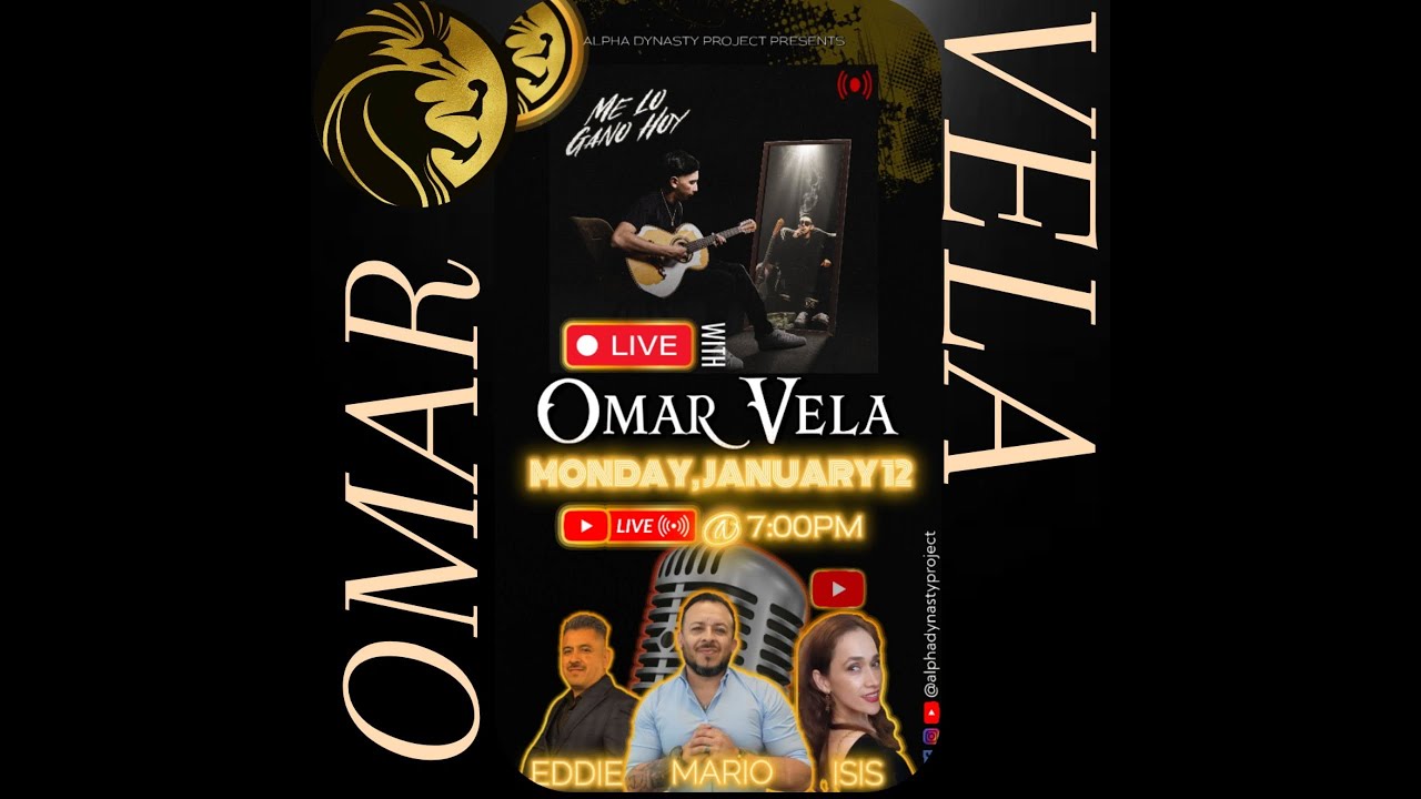 Chat and Vibe With Us as We Get to Know Omar Vela - Music Segment - YouTube