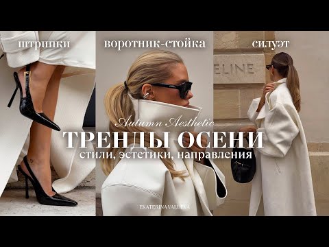 ТРЕНДЫ ОСЕНИ 2026 | показы, идеи, вдохновение