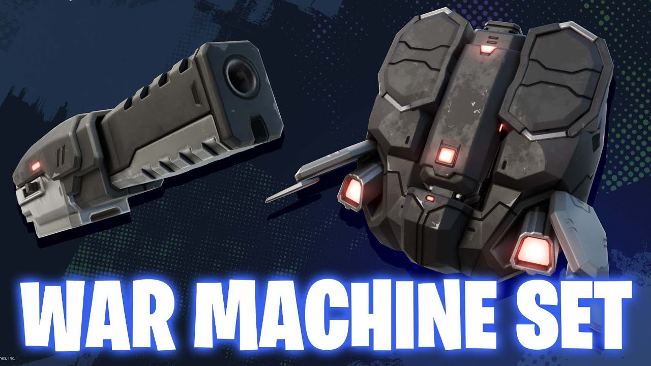 Collect War Machine's Arsenal, War Machine's Auto-turret, and War ...