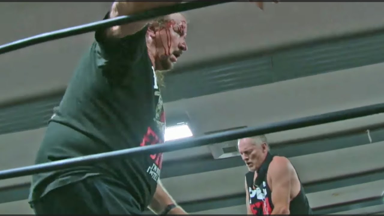 Terry Funk Last Match Ever Featuring Kevin Sullivan, Sandman & Brody ...