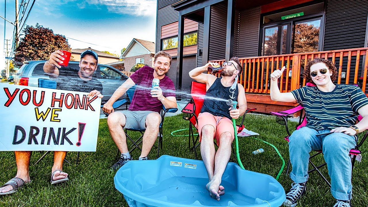 Challenge: YOU HONK WE DRINK! - YouTube