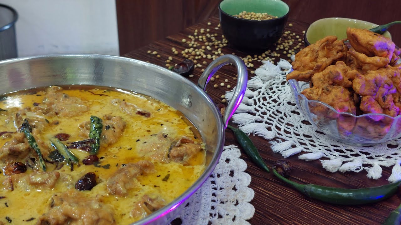 Punjabi Karri Pakorra #food #cooking - YouTube