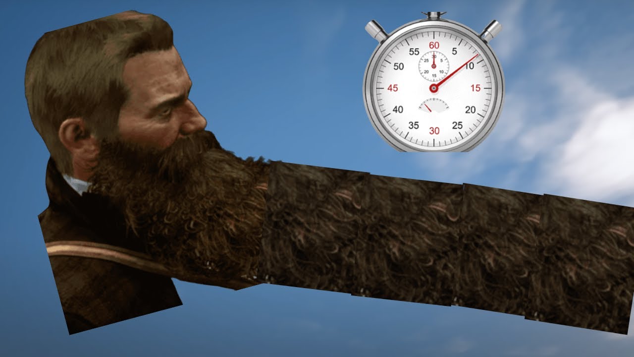 How fast can I grow Arthur's beard? - YouTube
