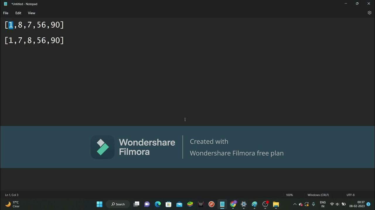WAP to find the largest element in the array. - YouTube