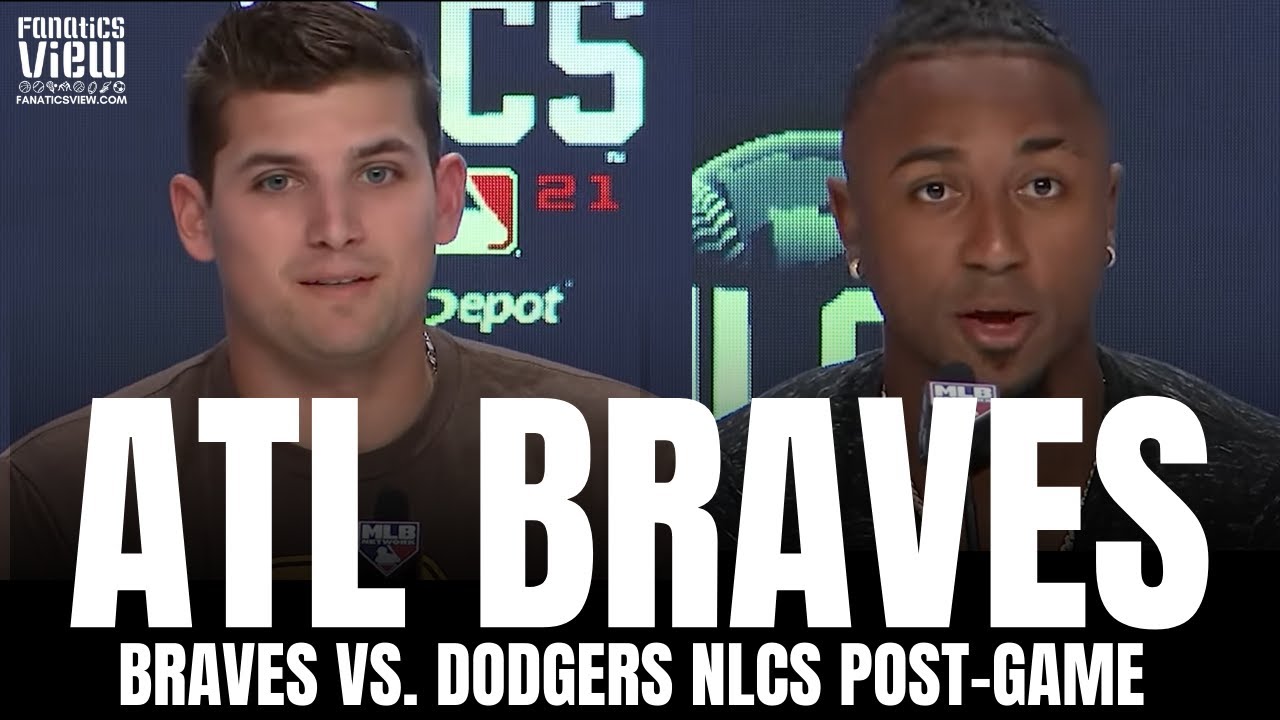 Austin Riley & Ozzie Albies on Braves Walk-Off Win vs. Dodgers in NLCS ...
