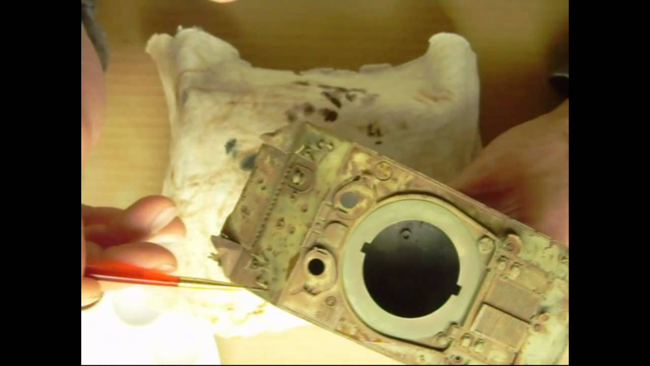 Range target Sherman part 7a more Scratchmod Rust Weathering and ...