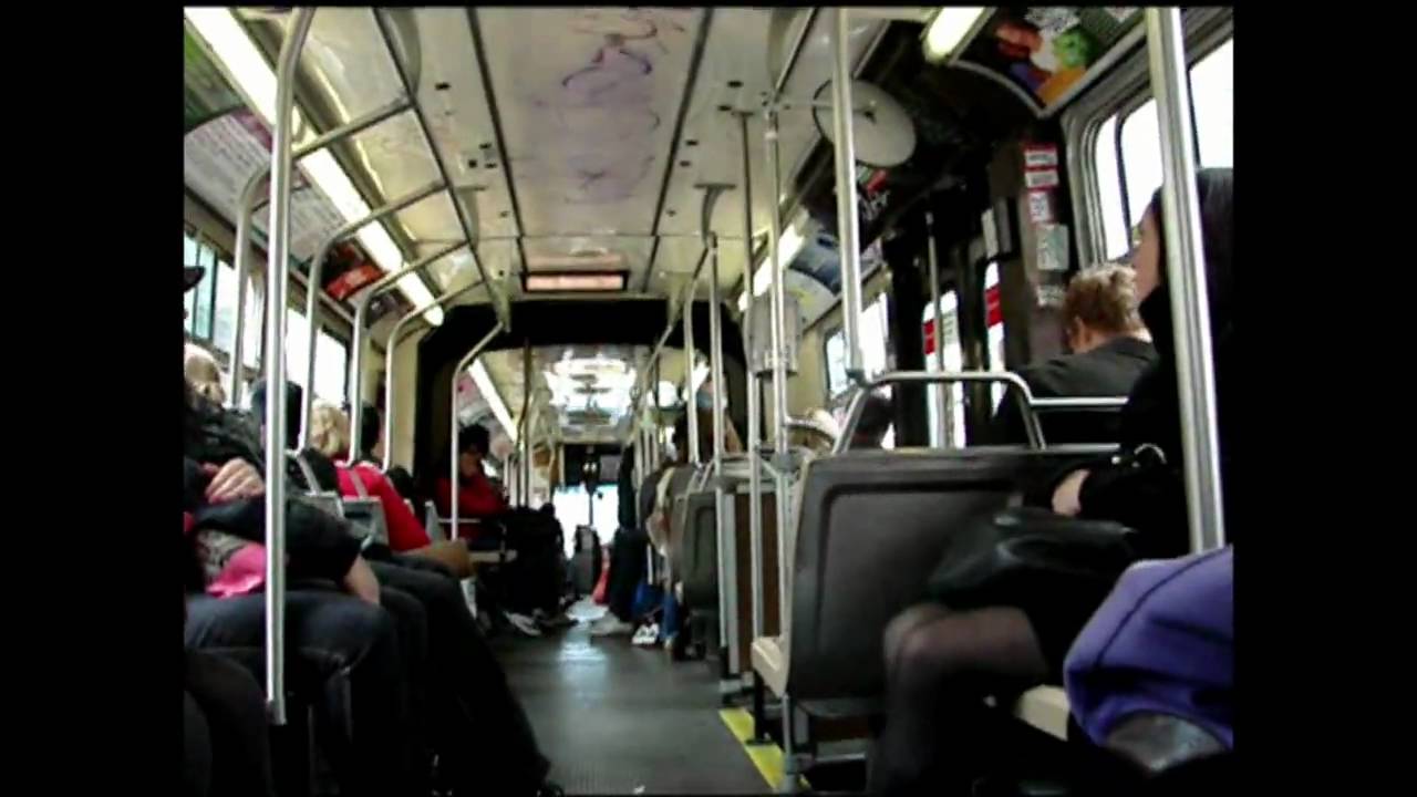 MUNI NFI E60 (# 7011) on route 30 - YouTube