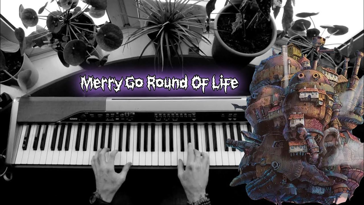 Howl's Moving Castle - Merry Go Round of Life - Piano Short - YouTube