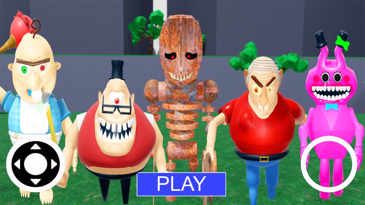 What If I Play ALL MORPHS in BABY BOBBY'S DAYCARE!? (OBBY) Full ...