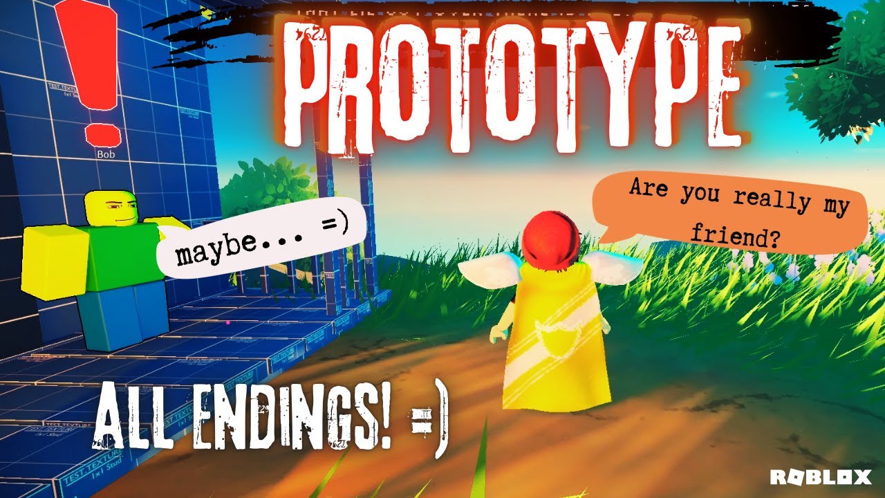 PROTOTYPE - Full Walkthrough [Two Endings] | ROBLOX - YouTube