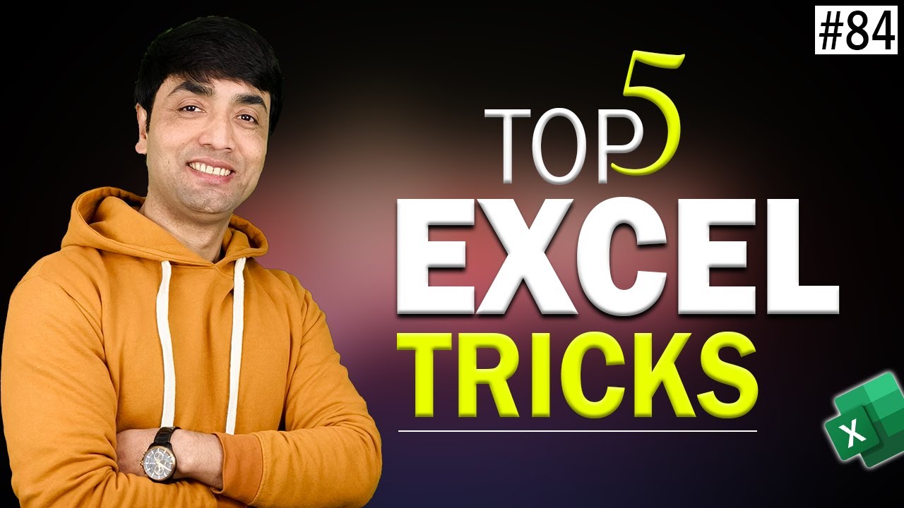 Top 5 Excel Productivity Tricks | Excel Tips and Tricks - YouTube