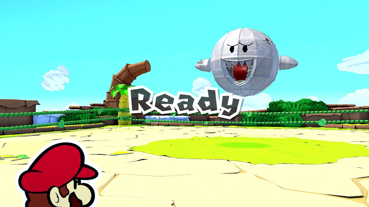 Paper Mario Origami King Scuffle Island 100% - YouTube