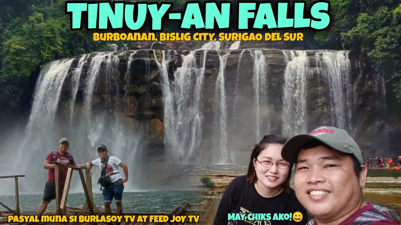 TARA! SA TINUY-AN FALLS! BURLASOY TV AT FEED JOY TV @KalingapRabOfficial @PugongByahero - YouTube