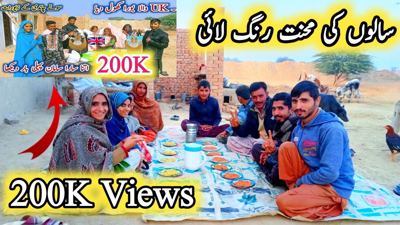 200K Views Party Celebration 🎉//Salon Ki Mahnat Rang Lai//Viral Video ...