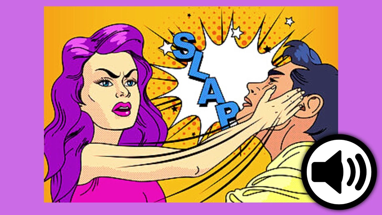 Slap sound - YouTube