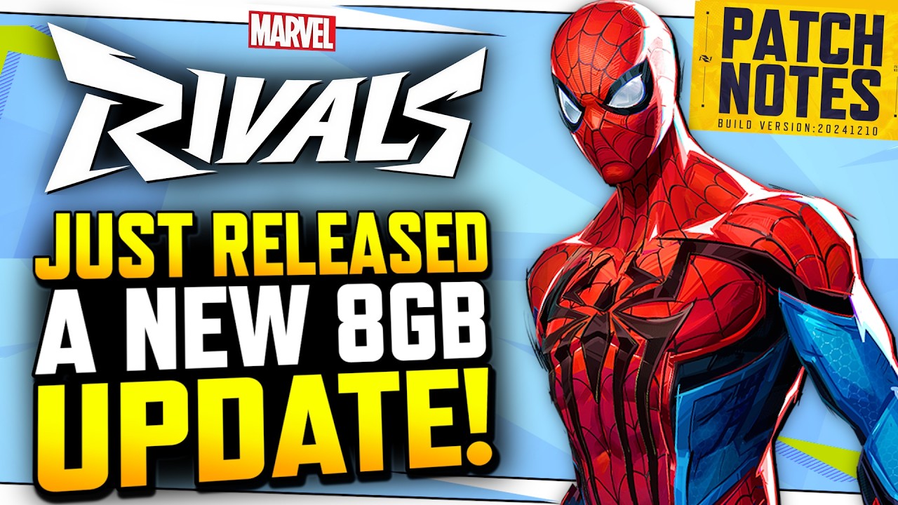 Marvel Rivals Just Released a New 8GB Update, Here's All The Changes ...